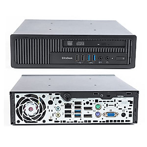 GREENTOUCHPC Elite Desk 800 Ultra Slim Desktop Computer, Intel i7-4770s 3.10GHz, 16GB RAM, 512GB SSD, DVD-RW, WiFi, Bluetooth, Windows 10 Pro 64 Bit