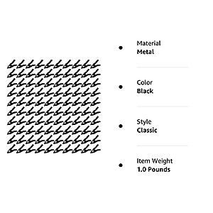 100 pcs. 2" Inch Spring Metal Clamps wholesale Bulk - All Black