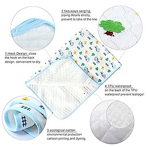 Urine pad - Diaper Changing Mat -vogpo Mattress Sheet Protector, Baby Mattress, Bed Wetting Pads, Pee Pads for Kids or Adults - Washable and Reusable- Waterproof & Breathable (B: 27.5x39.3In 1pcs)