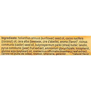 Burt's Bees Lip Balm, Coconut & Pear 0.15 oz (Pack of 4)