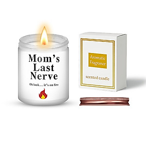 Gifts for Mom from Daughter & Son - Perfect for Mothers Day, Birthday Gifts, or as a Gift for Wife - Relaxing Scented Candle - Unique Presents & Tokens of Love, 8oz Lavender Candle Stocking Stuffers