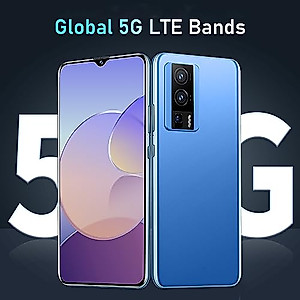 ExAchat K60 Pro Unlocked Cell Phone 5G, 6GB+256GB Android 13 Phones 6.7" FHD+Display 120HzD 64MP AI Camera Unlocked Smartphone 5500mAh 4G 5G Dual SIM/Face ID/GPS