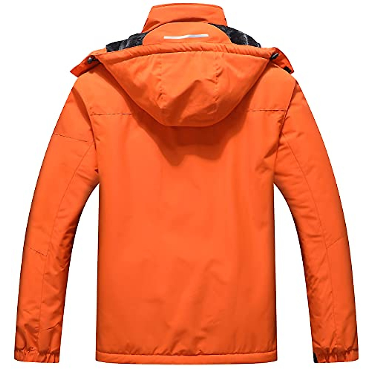 SUOKENI Men's Waterproof Ski Jacket Warm Winter Snow Coat Hooded Raincoat X-Large