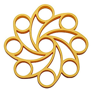 Instant Pot, Yellow Official Silicone Egg Rack, Compatible with 3-quart, 6-quart & 8-quart cookers