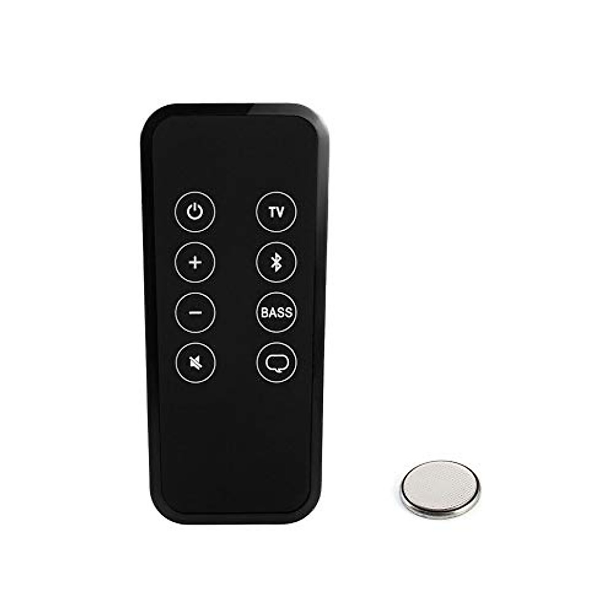Replacement Remote Control for Bose Solo 5 Series II TV Soundbar Sound (Black)