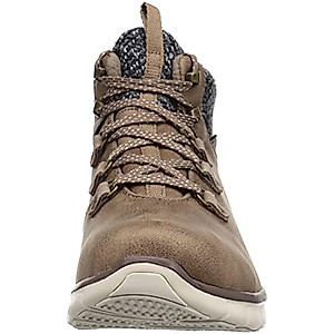 Skechers Women's Walking Boot Hiking, Taupe, 9
