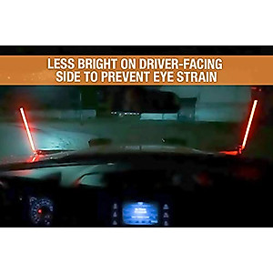 SaltDogg 1308136 36 Inch Illuminated LED Snow Plow Guides, Snow Plow Blade Markers for High Visibility