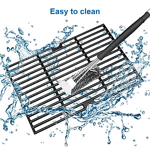 Uniflasy Cast Iron Cooking Grates for Dyna glo DGH474CRP DGH483CRP DGF493BNP DGF493PNP-D DGB495SDP DGB495SDP-D DGB493SPB DGB463CNP DGB494SPB 70-01-911 70-02-656 Cooking Grid Replacement Part Kit