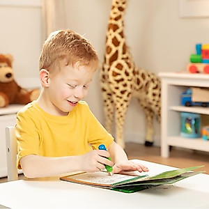 Melissa & Doug On the Go Water Wow! Reusable Color with Water Activity Pad 3-Pack, Jungle, Safari, Farm - FSC Certified