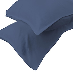 TARAN LIVING Thanksgiving Duvet Cover Set Soft Double Brushed Duvet Set, Bedroom Decor Set for All Seasons Christmas Duvet Cover with Pillow Shams, Comforter Not Included - Blue, Queen (90"x90")