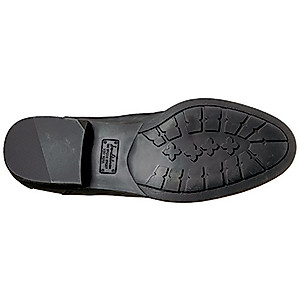 Sam Edelman Women's Penny Classic Equestrian Boot, Black Leather, 9 Medium US