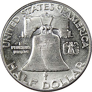 1963 D Franklin Half Dollar AG About Good 90% Silver 50c US Coin Collectible