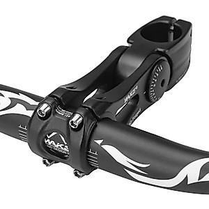 BESNIN Adjustable Bike Stem 0-90 Degree 25.4mm 31.8mm Universal for Handlebar 145mm stem, Adjustable MTB Stem Mountain Bike Stem for Bicycle, Road Bike, MTB, BMX, Cycling