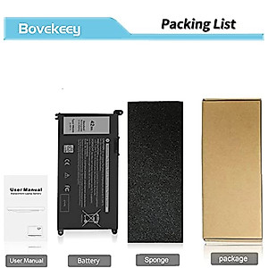 42Wh YRDD6 Battery 1VX1H for Dell Inspiron 5482 5485 7586 3583 5491 5591 5481 3310 2-in-1 5593 5584 3493 3593 3793 5480 3582 5581 5590 3584 5493 5585 5594 5598 3501 01vx1h VM732 Vostro 3491 5490