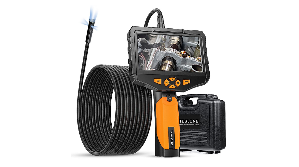 Teslong Triple Lens Endoscope Camera – Waterproof Inspection Tool