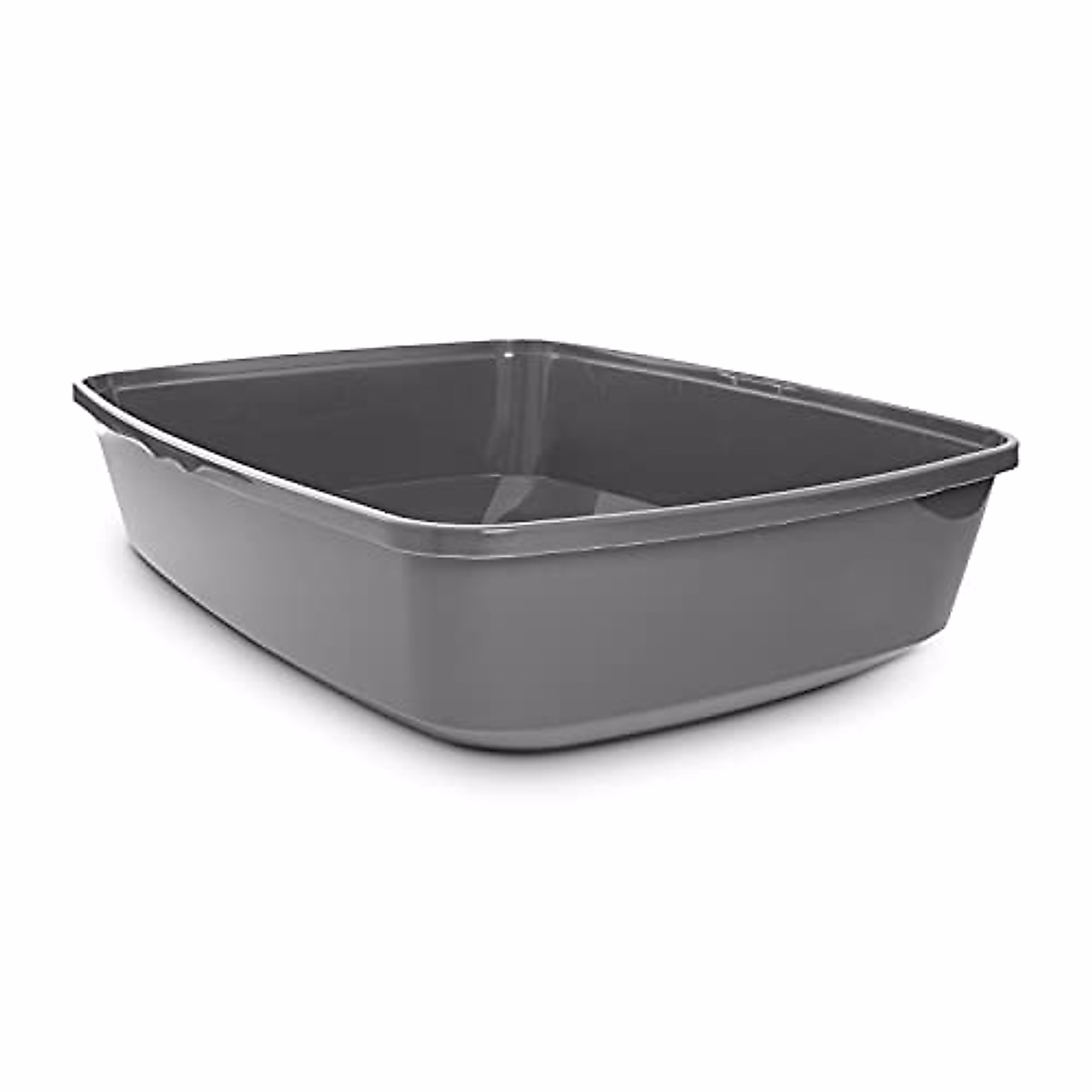 So Phresh Charcoal Open Cat Litter Box, 19.25" L X 13" X 5" H