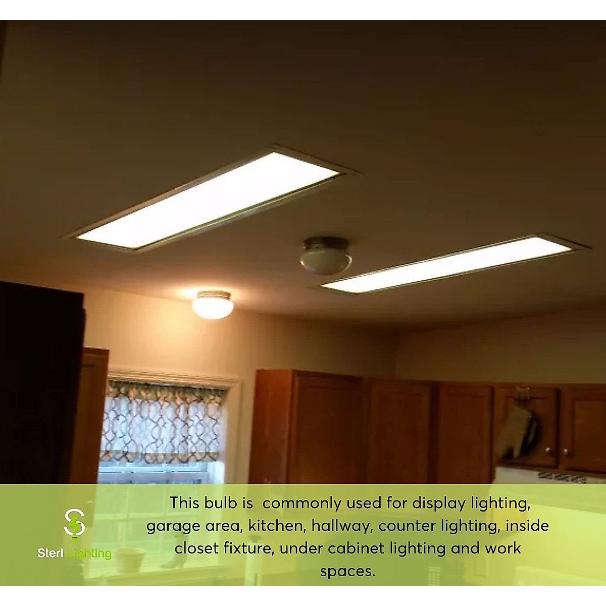 Pack of 6 F6T5/CW 6-Watt T5Linear Fluorescent Light Bulbs, 4100K Cool White