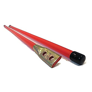 The ROP Shop | Pack of 10 - Set of 36-inch Orange Universal Snowplow Blade Guide Kit 1308110, B2036