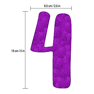 40 Never Looked So Good Purple Glitter Banner - 40th Birthday Party Decorations, Supplies and Gifts