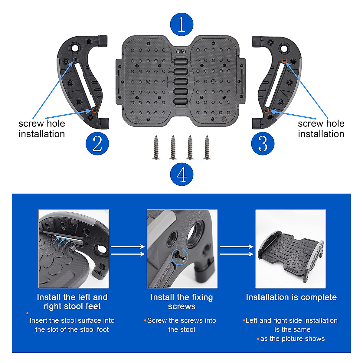 Under Desk Foot Rest ,Rocker Footrest Office Led Rest with Relieve Fatigue,Foot Stool with Massage Texture