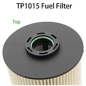 HOTS TP1015 Fuel Filter with Seals for Chevrolet Cruze 2014-2019, Silverado 2500HD,3500HD 2017-2018,GMC Sierra 2500HD3500HD 2017-2018,Replaces #TP1015, 22937279, 23456595, 23304096(2 Pack)