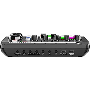 SINWE Podcast Microphone Bundle, BM-800 Condenser Mic with Live Sound Card Kit, Podcast Equipment Bundle with voice changer and Mixer functions for PC Smartphone Studio Recording & Broadcasting
