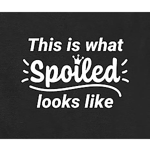 Funny Dog Shirt This is What Spoiled Looks Like Cute Dog Clothes Pet Puppy Cat T-Shirt Dog Accessories for Small & Large Dogs Soft Breathable |