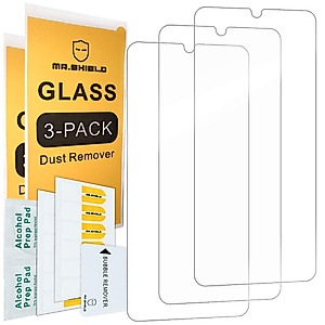 Mr.Shield [3-PACK] Designed For Huawei P30 [Tempered Glass] Screen Protector [Japan Glass With 9H Hardness] with Lifetime Replacement