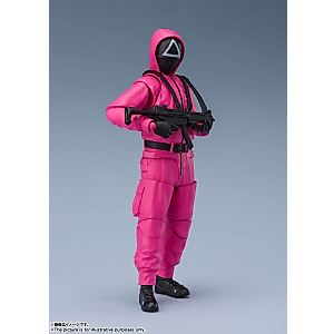 TAMASHII NATIONS - Squid Game - Masked Soldier, Bandai Spirits S.H.Figuarts Action Figure