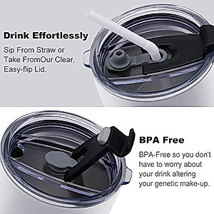 zxxpensy 20 Oz Tumbler Travel Cup Colorful Flowers Water Bottle, Stainless Steel Vacuum Insulated Coffee Mug with Straw Lid And Cleaning Brush