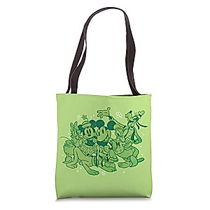 Disney Mickey and Friends Green St. Patrick’s Day Green Tote Bag