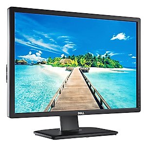 Dell U2412M UltraSharp 24 Inch LED Backlit Monitor, VGA, Display Port, DVD-D Port, Audio DC Out, 16.7 Million Colors, 178 Degree Viewing Angle, Vertical Horizontal Refresh Rate : 60/80 (Renewed)