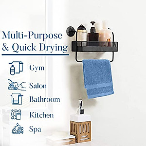 DAN RIVER 100% Cotton Face Towels 12 Pack - Premium Quality Washcloths Soft and Highly Absorbent Towels for Bathroom, Spa, Gym - Quick Dry Essential for Body and Daily Use 12x12 in, 600 GSM – M Blue