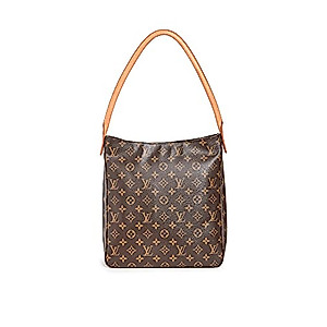 Louis Vuitton Women's Pre-Loved Looping Mm, Monogram, Brown, One Size