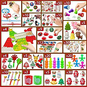 Christmas Toys Assortment For Kids Party Favors, Stocking Stuffers for Kids,Goodie Bag Stuffers, Gifts Prizes For Classroom Rewards, Stuff Fillers for Advent Calendar, Birthday Pinata Stuffers
