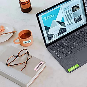 5P Compatible with Brother P Touch Label Tape TZe-MQP35 MQG35 MQF31 MQE31 MQ531 TZ Tape 12mm 0.47 Laminated Tape(White Berry Pink/Lime Green, Pastel Pink/Purple/Blue)for Brother PTD210 PTD400 PTP300BT