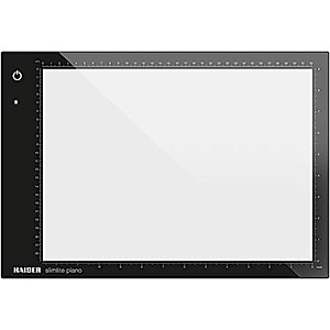 Kaiser Slimlite Plano 5000K 10.5x15.5" Battery/AC Thin Dimmable LED Lightbox (202454)