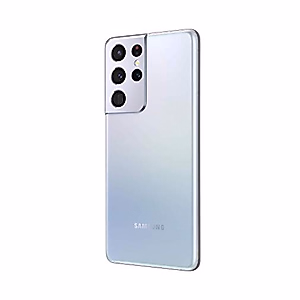 Samsung Galaxy S21 Ultra 5G, US Version, 128GB, Phantom Silver - Unlocked (Renewed)