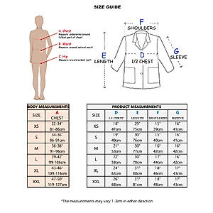 TAILOR'S Women's Consultation Lab Coat, 3/4 Sleeve, 29 Inch Length