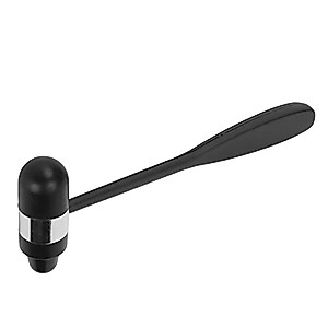 Neurological Hammer, Neurological Examination Hammer T Shape Multifunctional with Pointed Tip Handle for Superficial Responses