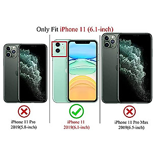 NITITOP Compatible for iPhone 11 Case Clear Cute with Astronaut Outer Space Planet Star Creative Pattern,Soft TPU Shockproof Slim for iPhone 11-Balloon