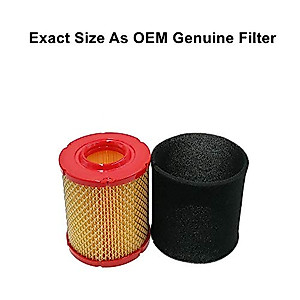 MOWFILL 937-05066 Air Filter Replace for MTD 937-05066 737-05066 Rotary 15847 Fits MTD 547cc PowerMore 4X90HU 4X90HUA 8X90KU 8X90KUB 8X90ZU 8X90ZUA 9X90HU 9X90HUA AX90HU AX90HUA AX90HUB
