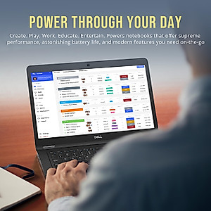 Dell Latitude 5490 14" FHD Business Laptop, Intel i5-8350U Processor, 16GB RAM, 512GB PCIe SSD, ‎Intel UHD Graphics, Backlit Keyboard, HD Webcam, Win 11 Pro, Black(Renewed)