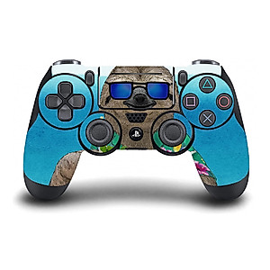 Head Case Designs Officially Licensed Barruf Sloth In Summer Art Mix Vinyl Sticker Gaming Skin Case Cover Compatible With Sony PlayStation 4 PS4 Slim Console and DualShock 4 Controller