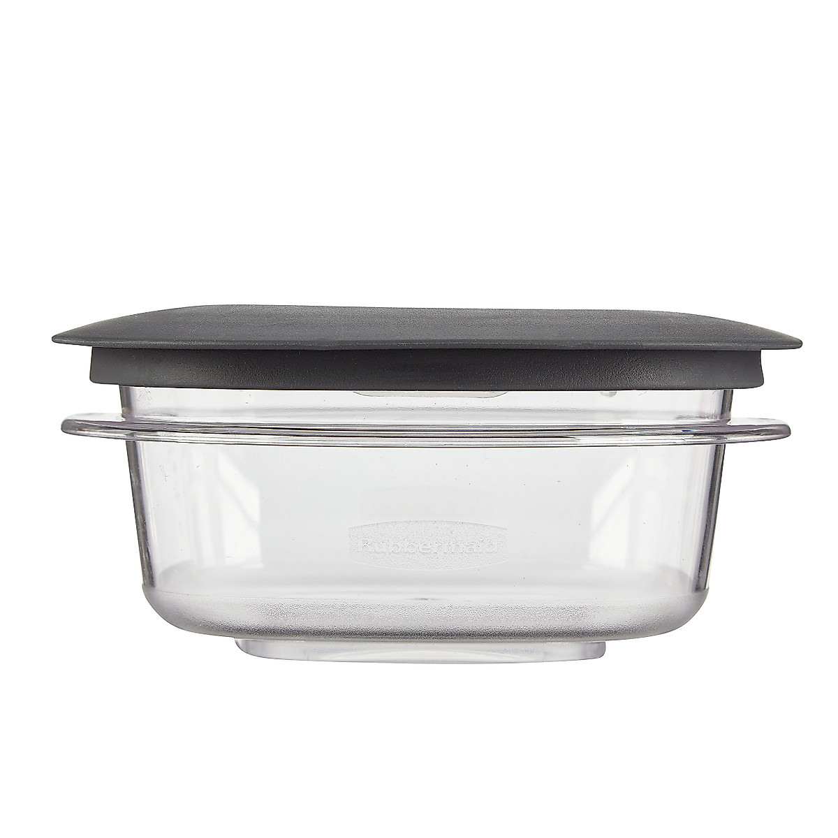 Rubbermaid Premier Easy Find Lids Food Storage Containers, 1.25 Cup, Gray