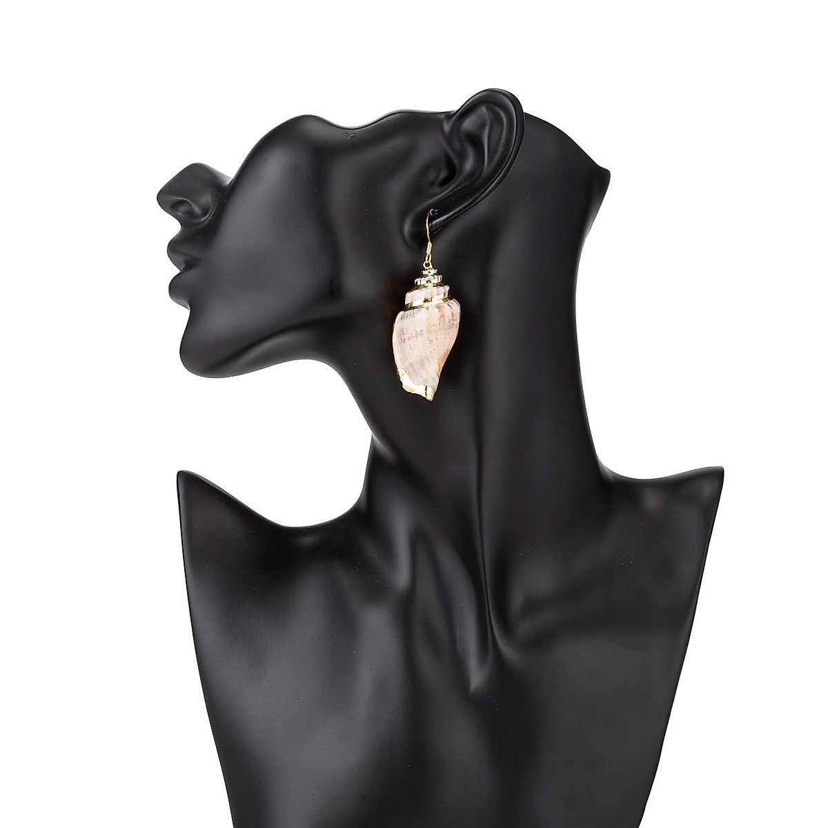 lureme Beach Jewelry Casual Seashell Conch Drop Dangle Earrings for Women(er006199-2) Color B