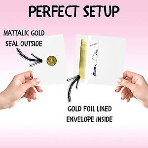 GIFTING GIGGLES Funny Wedding Card for couple | Newly Weds | Marriage Card for Couple | Wedding Day Congrats Gift | Congratulations Card | Premium Quality with Envelope and Seal