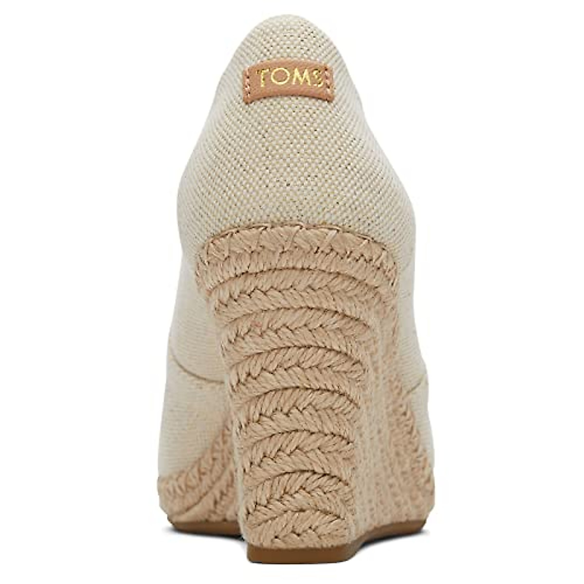 TOMS Women's, Michelle Sandal Natural Metallic 7 M