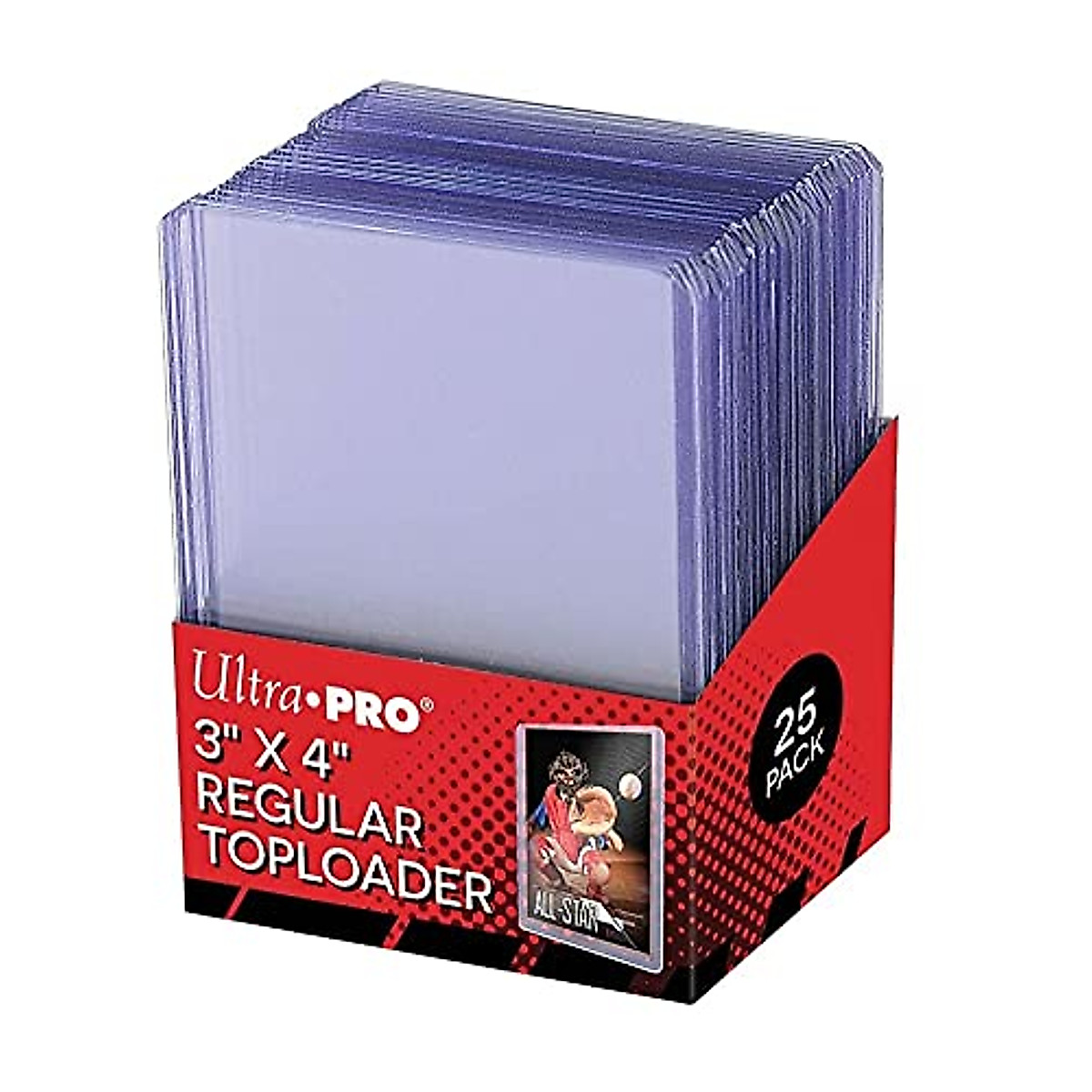 Ultra Pro 1,000 Regular Series 3"x4" Toploaders Case 1000-40 Sealed 25ct Packs