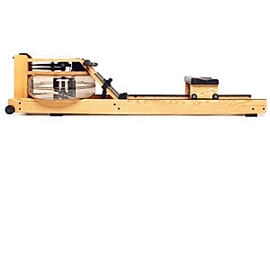 WaterRower Ash Rowing Machine with S4 Monitor | USA MADE | Original Handcrafted Erg Machine for Home Use & Gym | Best Warranty